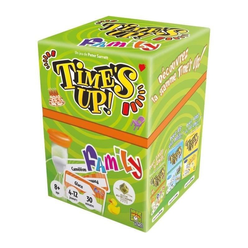 Jeu Time's up Family vert Jeu Time's up Family vert