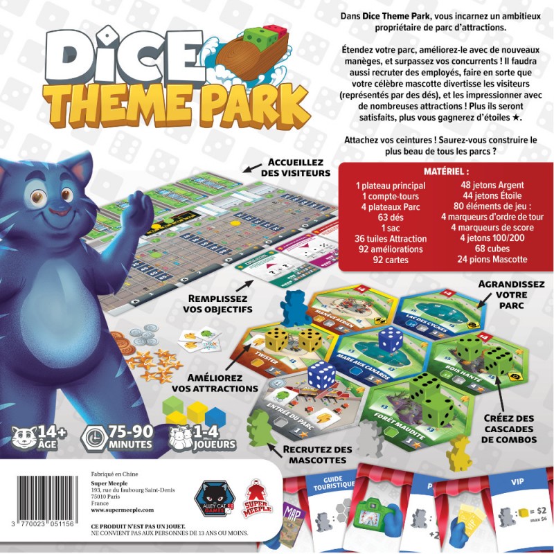 Dice theme park
